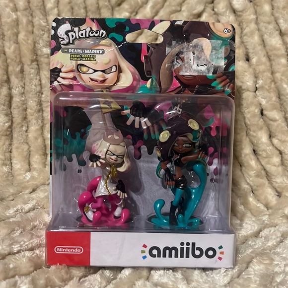 Toys | Nintendo Amiibo Splatoon Figures Pearl And Marina | Poshmark